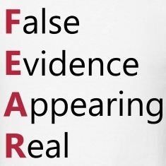 Fear acronym - Tom Seaman